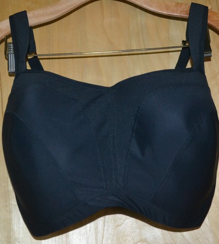 Panache 5021 Women's High Impact Underwire Sports Bra US Sz 38 K, Black ...
