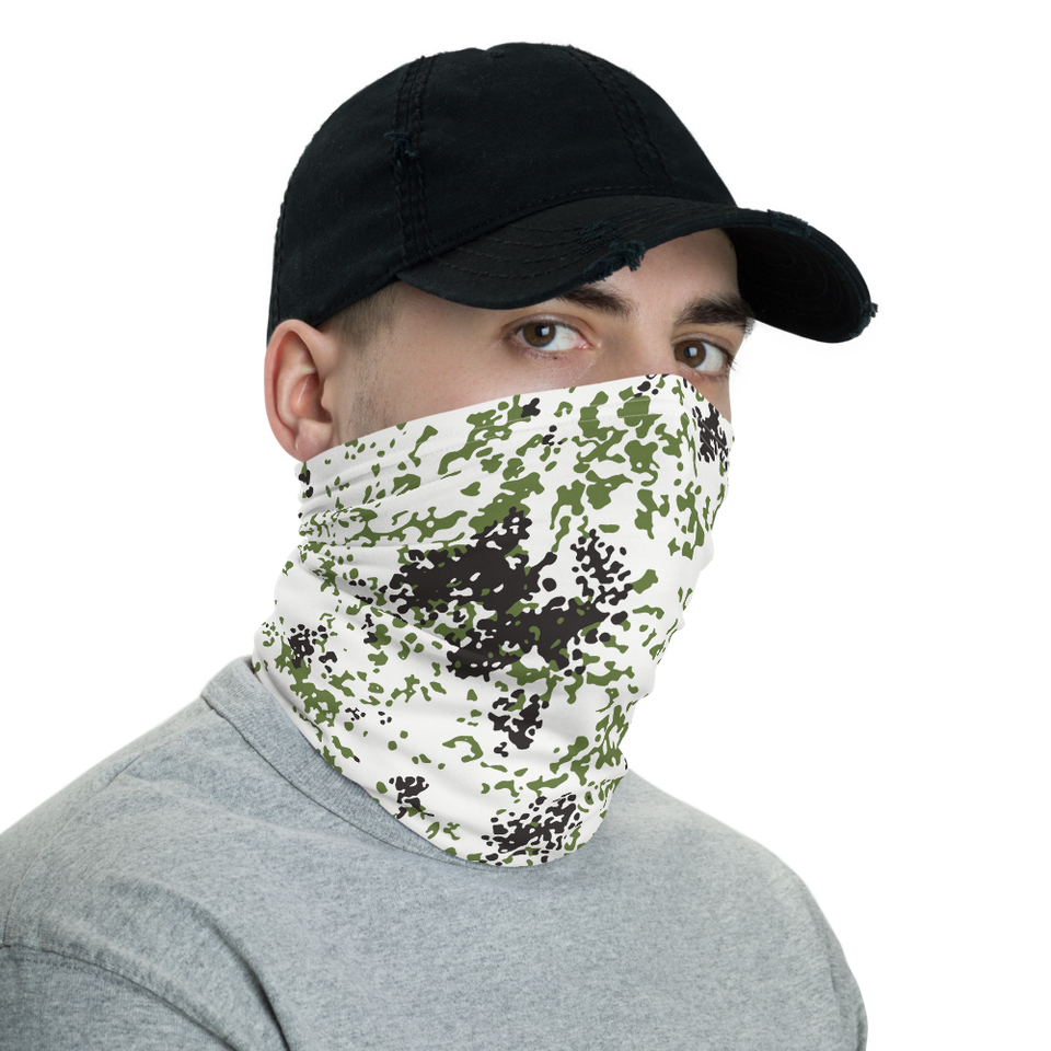 German Danish french Snow flecktarn Camouflage Neck Gaiter | eBay