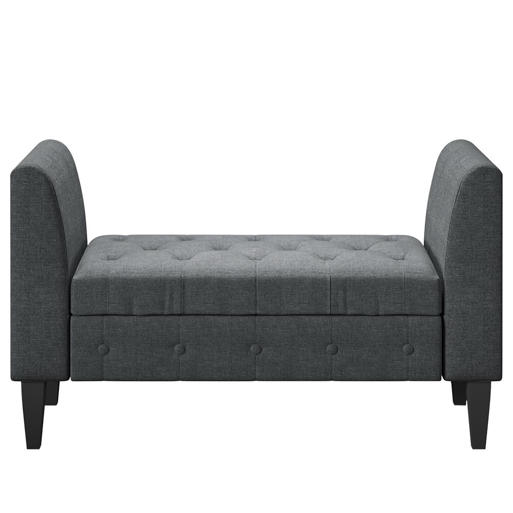 Chesterfield Storage Ottoman Footstool End of Bed Sofa Bench Window ...