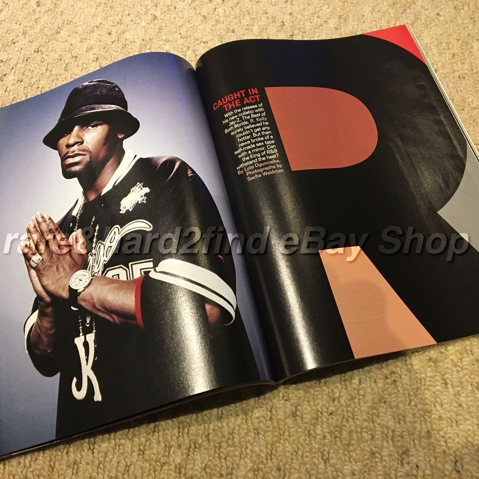 R. Kelly VIBE magazine MAY 02 RARE Vintage URBAN Music & Lifestyle ...