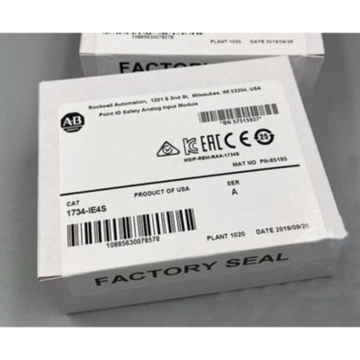 Allen-Bradley 1734-IE4S POINT Guard I/O Safety 4-Channel Analog Input ...