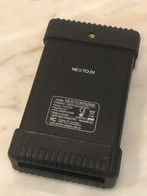 NextoDI Nexto DI NVS2500 Video Storage Pro Portable Backup Storage ...