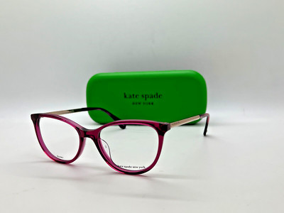 NEW Kate Spade Women's KIMBERLEE 8CQ FUSCIA / GOLD 52-17-140MM ...