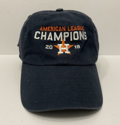 Men's '47 Navy Houston Astros 2019 American League Champions Hat NEW | eBay