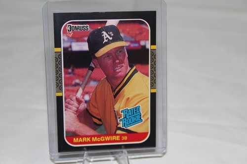 1987 Donruss Mark McGwire Rated Rookie #46 (RC) Rookie Card NM | eBay