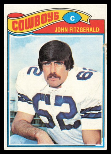 1977 Topps Football #447 John Fitzgerald Dallas Cowboys | eBay