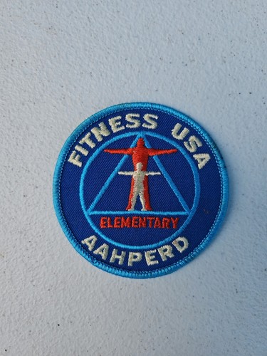 BIN188 Rare Vintage PATCH, AAHPERD ELEMENTARY FITNESS USA | eBay