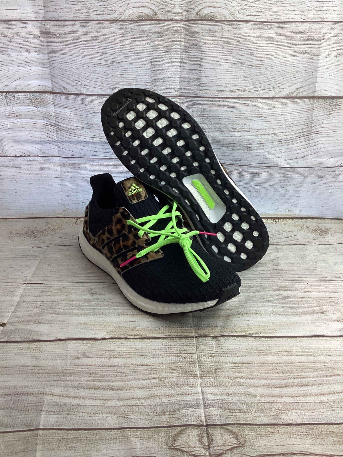 Adidas Ultraboost DNA Leopard Running Shoes FZ2731 100% Authentic 11.5 ...