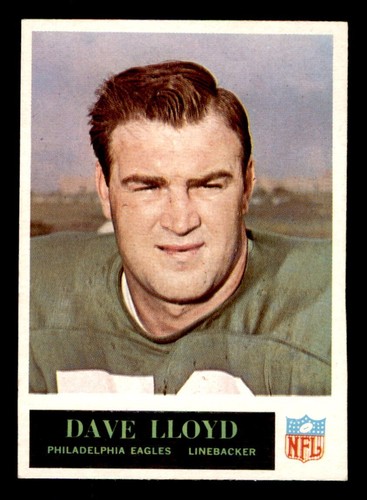 1965 Philadelphia Football #134 Dave Lloyd EX *e2 | eBay