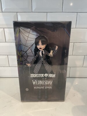NEW 2024 Monster High Doll Wednesday Addams & Pet Thing VHTF Perfect ...