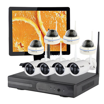 Home Wireless Security CCTV System Kit with Select Camera Hard Drive ...