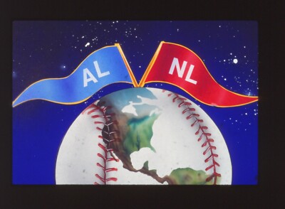 Original 35mm Slide Transparency TV Graphic Major League Baseball ...