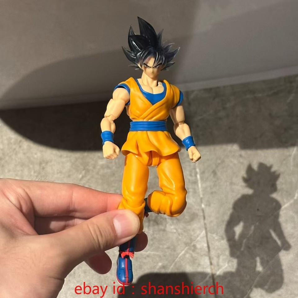 Custom 1/12 SHF Son Goku Ultra Instinct Sign Transparent Head Sculpt ...