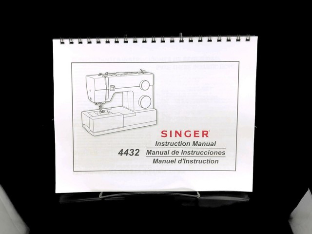 Singer 4432 Sewing Machine Instructrions Manual User Guide Copy Reprint ...
