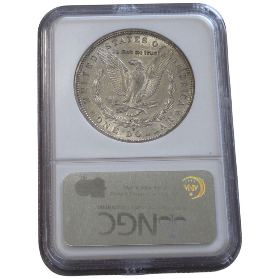 $1 1886-S Morgan Silver Dollar AU 58 - NGC code 260 | eBay