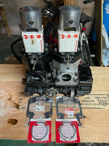 1991-2000 Arctic Cat 700 complete short block engine with OEM piston ...