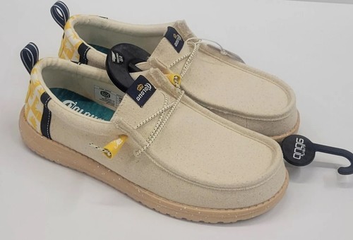 Hey Dude Mens Wally Corona Natural White 7 | eBay