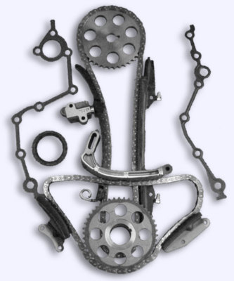 OSK TIMING CHAIN TENSIONER GEAR KIT BALANCE SHAFT FOR MAZDA G6 2.6 ...