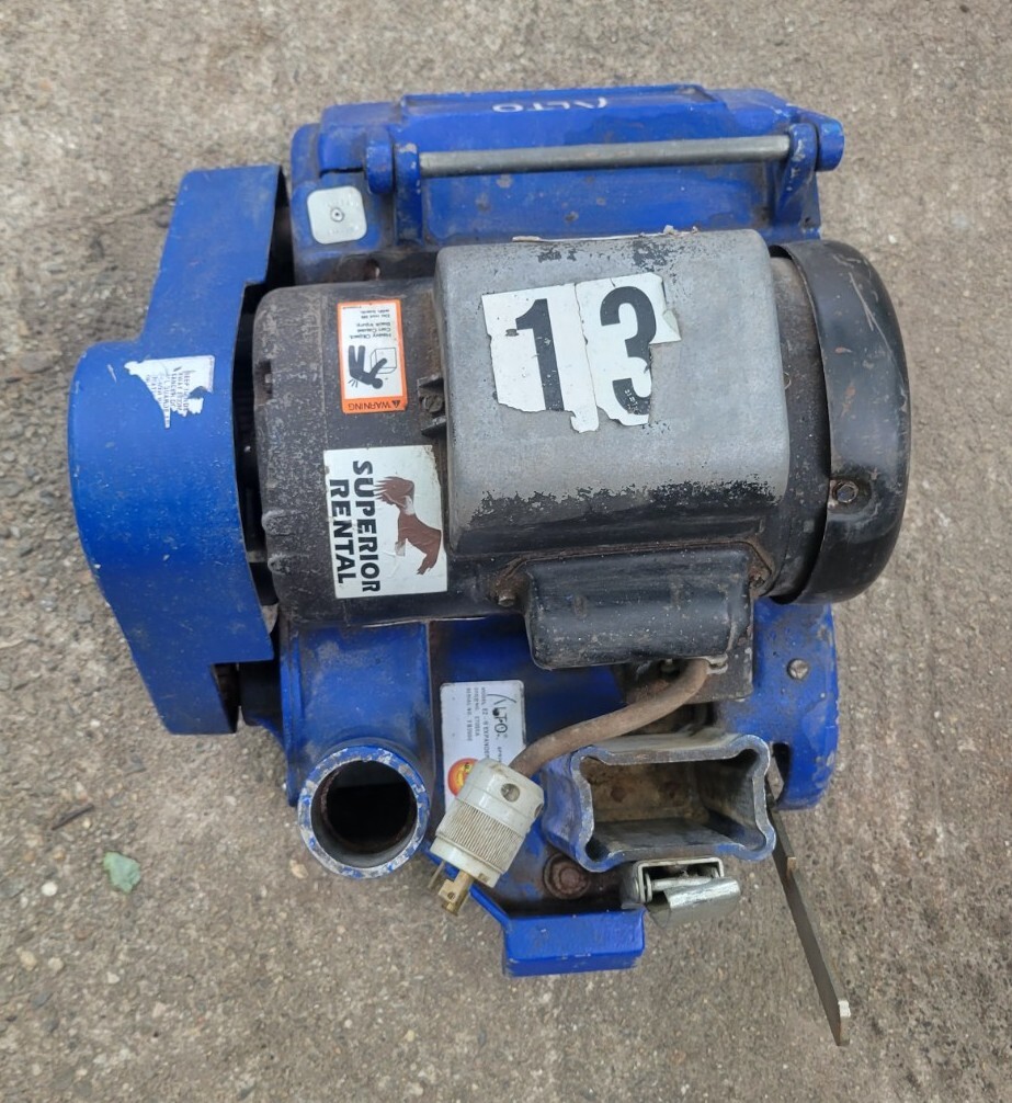 Alto Floor Sander Clarke EZ-8 Expandable Drum Hardwood Refinishing ...