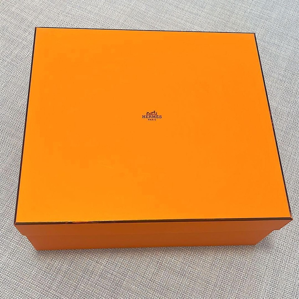Hermes empty box garden party 33.5×37.5×15.5cm | eBay