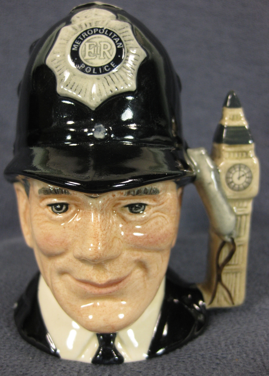 The London Bobby D6762 Royal Doulton Character Toby Jug Small 4" 10cm ...