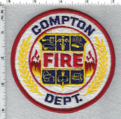 Compton Fire Department (California) Shoulder Patch | eBay