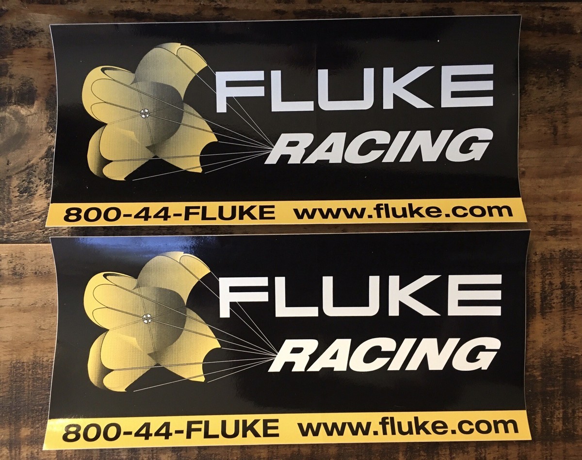 Fluke Logo Sticker