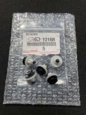 00 - 16 TOYOTA TACOMA QUARTER PANEL PILLAR GARNISH RETAINER CLIPS QTY 5 ...