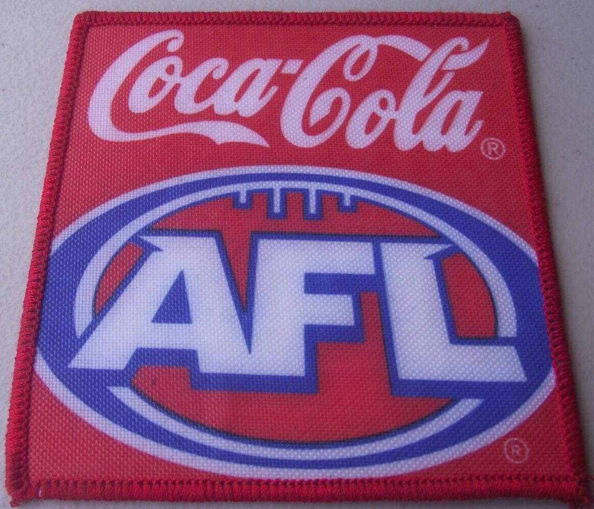 AFL /COCA COLA PATCHES 9CM X 9CM | eBay