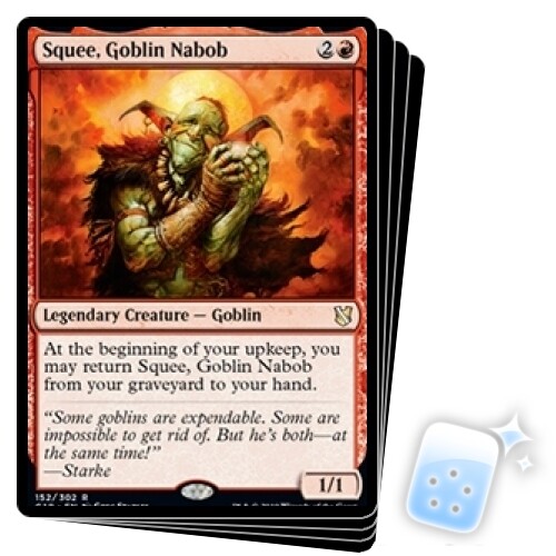 SQUEE, GOBLIN NABOB X4 Commander 2019 Magic MTG MINT CARD | eBay
