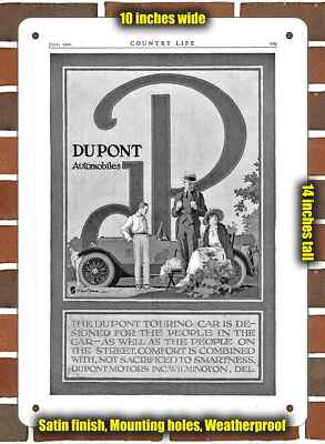 Metal Sign - 1920 DuPont- 10x14 inches | eBay