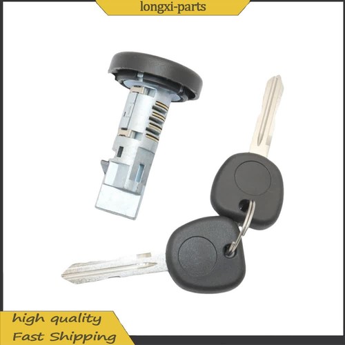 NEW Ignition Key Lock Cylinder Switch W/2 Circle Plus Chip Keys Fits GM ...