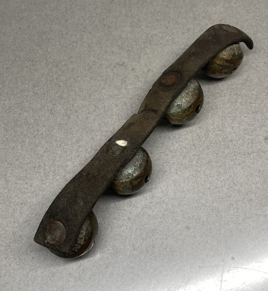 Antique Sleigh Bells ~ Set Of 4 ~ 1876 1878 Patent | eBay