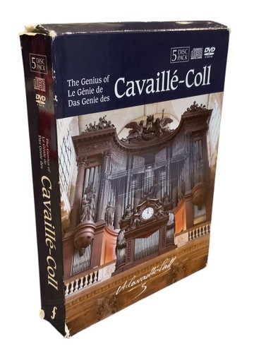 The Genius of Cavaillé-Coll [3 DVD + 2 CD Set] - Aristide Cavaille-Coll ...