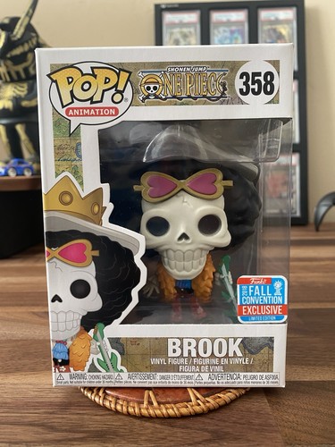 Funko Pop One Piece Brook NYCC 358 Hot Topic Barcode | eBay