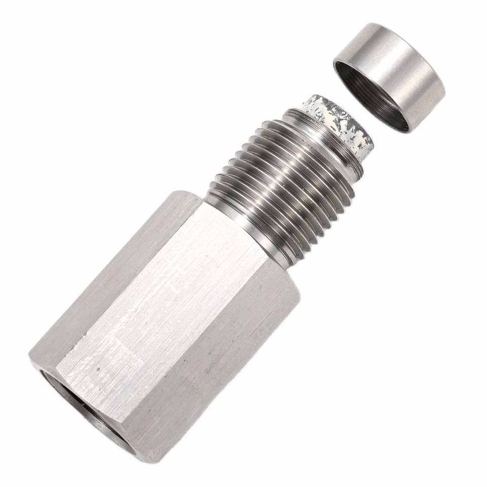 8Pcs Steel Mini Catalytic Converters Oxygen O2 Sensor Rear Exhaust ...