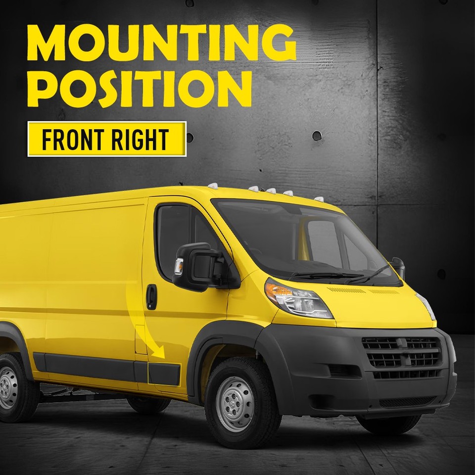 Front Door Trim Molding Cover Right RH For Ram ProMaster 1500 2500 3500 ...