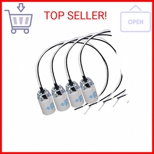 E12 Socket,Ceramic Candelabra Socket E12 Bulb Lamp Holder,Light Socket ...