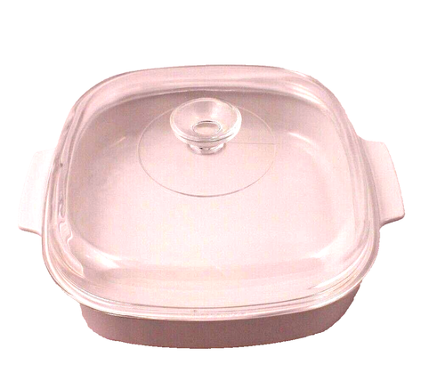 Corning Ware Microwave Browning Casserole Dish MW-A-10 w/Pyrex Lid 16-G ...
