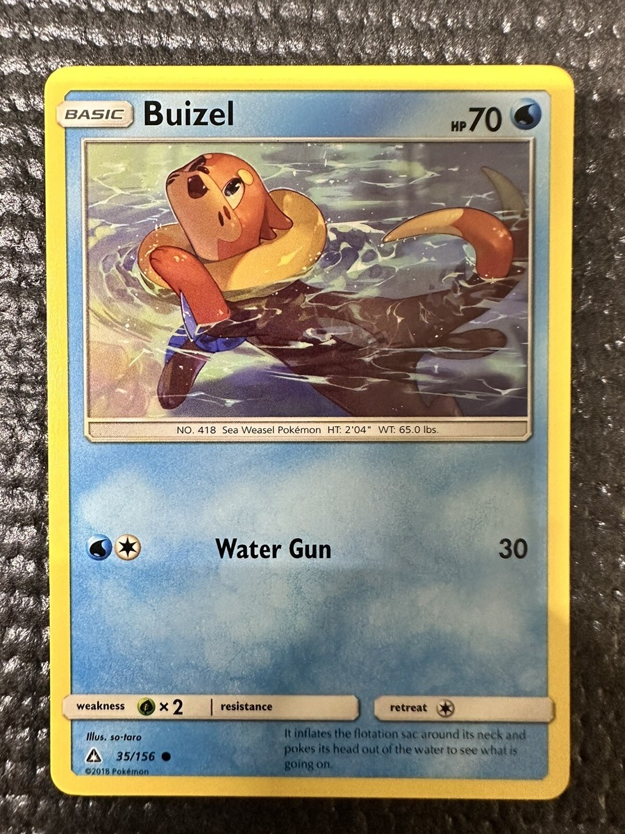 Shiny Buizel Card