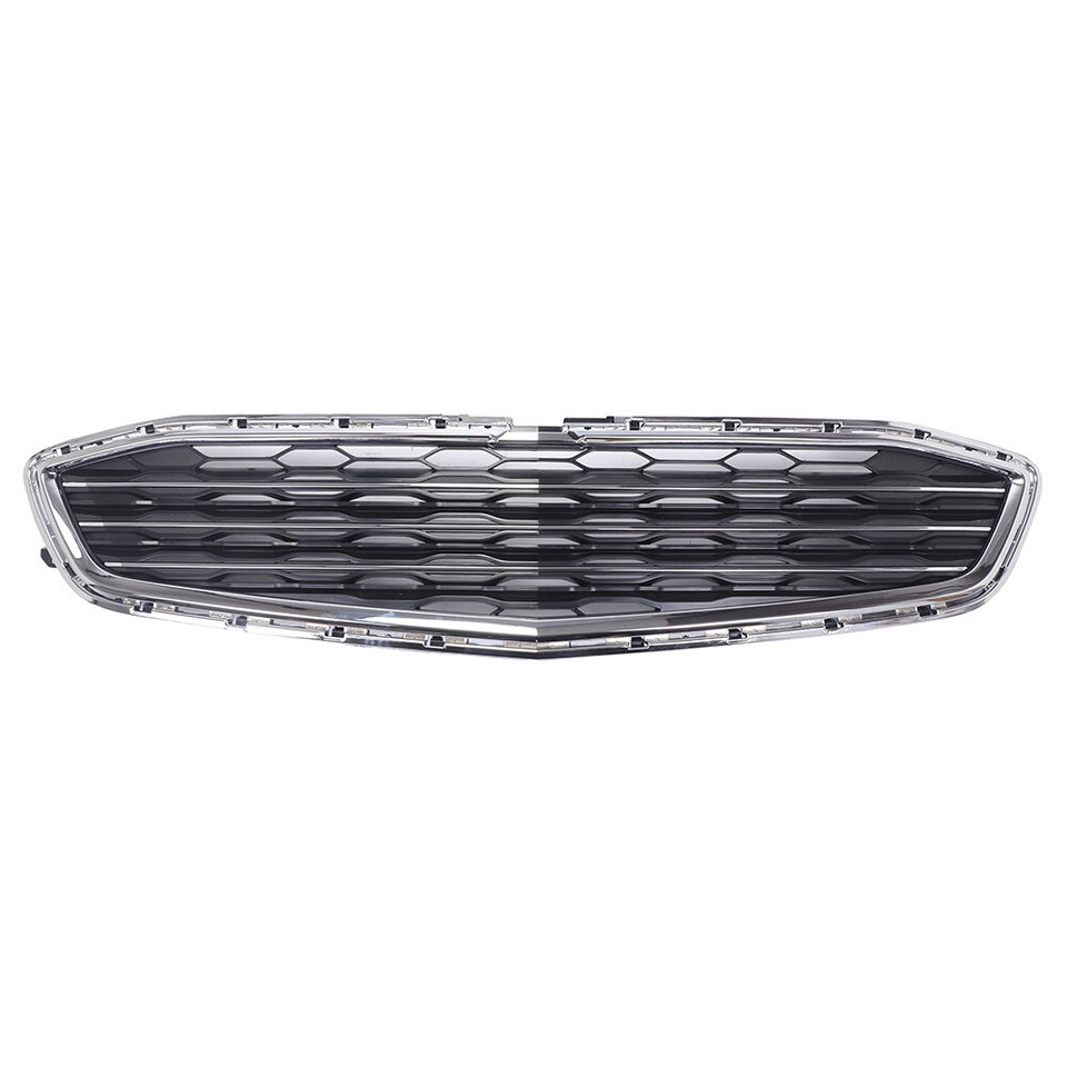 Front Bumper Cover Fascia & Grille Assembly Kit For Chevy Malibu 2016 ...