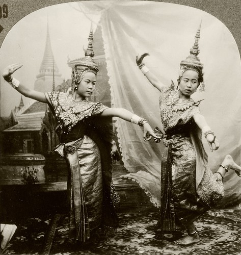 Keystone Stereoview Dancing Girls of Siam’s at Temples From 600/1200 ...