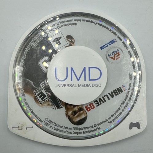NBA Live 09 Sony PSP UMD Video Game 2008, GAME ONLY. 14633155082 | eBay