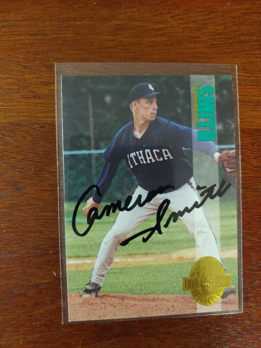 1993 Classic Four Sport Draft Pick Cameron Smith Signed Card - COA (2 ...