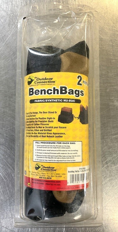 Outdoor Connection 2 Pack Bench Bags Unfilled (GO1062334) | eBay