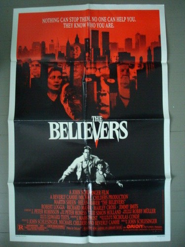 1987 THE BELIEVERS HORROR MOVIE THEATER POSTER | eBay