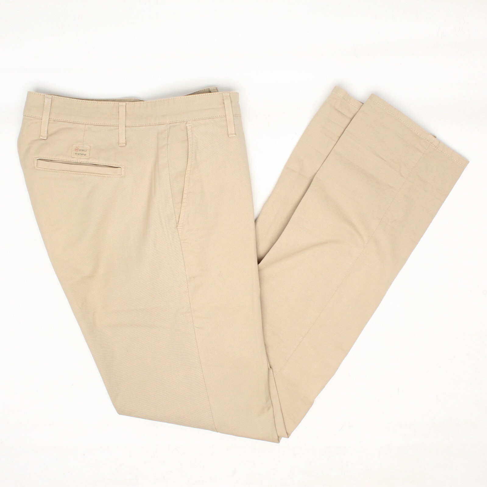 Adriano Goldschmeid Supply Mens Khaki Pants 32x34 Sli… - Gem