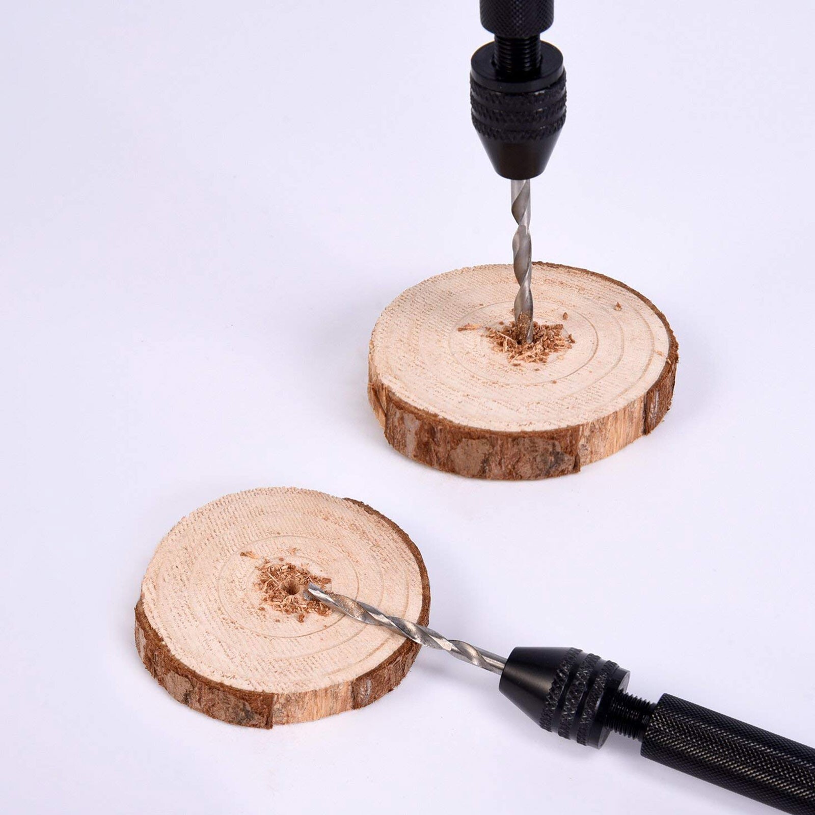 31pcs/Set Hand Drill Bits 0.5mm-3mm For Wood Resin Jewelry Walnut Amber ...