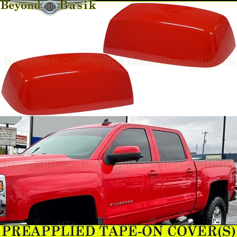 2014-15 2016 2017 2018 Chevy Silverado GMC Sierra Mirror COVERS WA130X ...