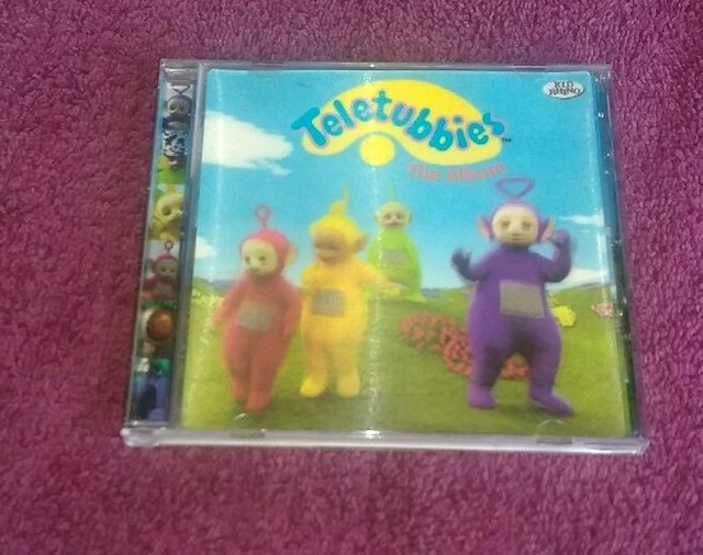 Teletubbies: The Album by Teletubbies CD 1998 Kid Rhino PBS Kids Puddle ...